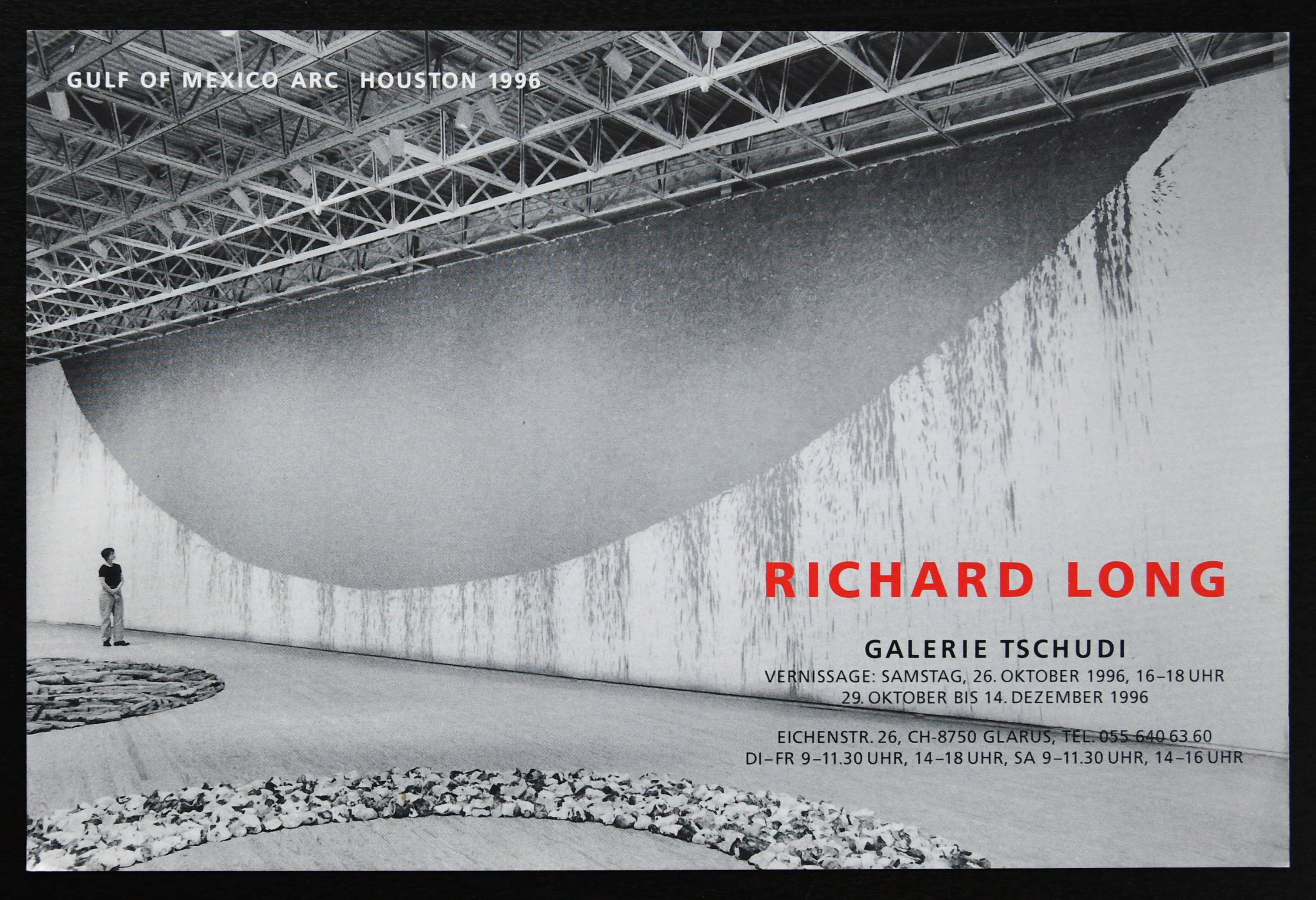 Richard Long…Two important invitation cards – FTN-blog
