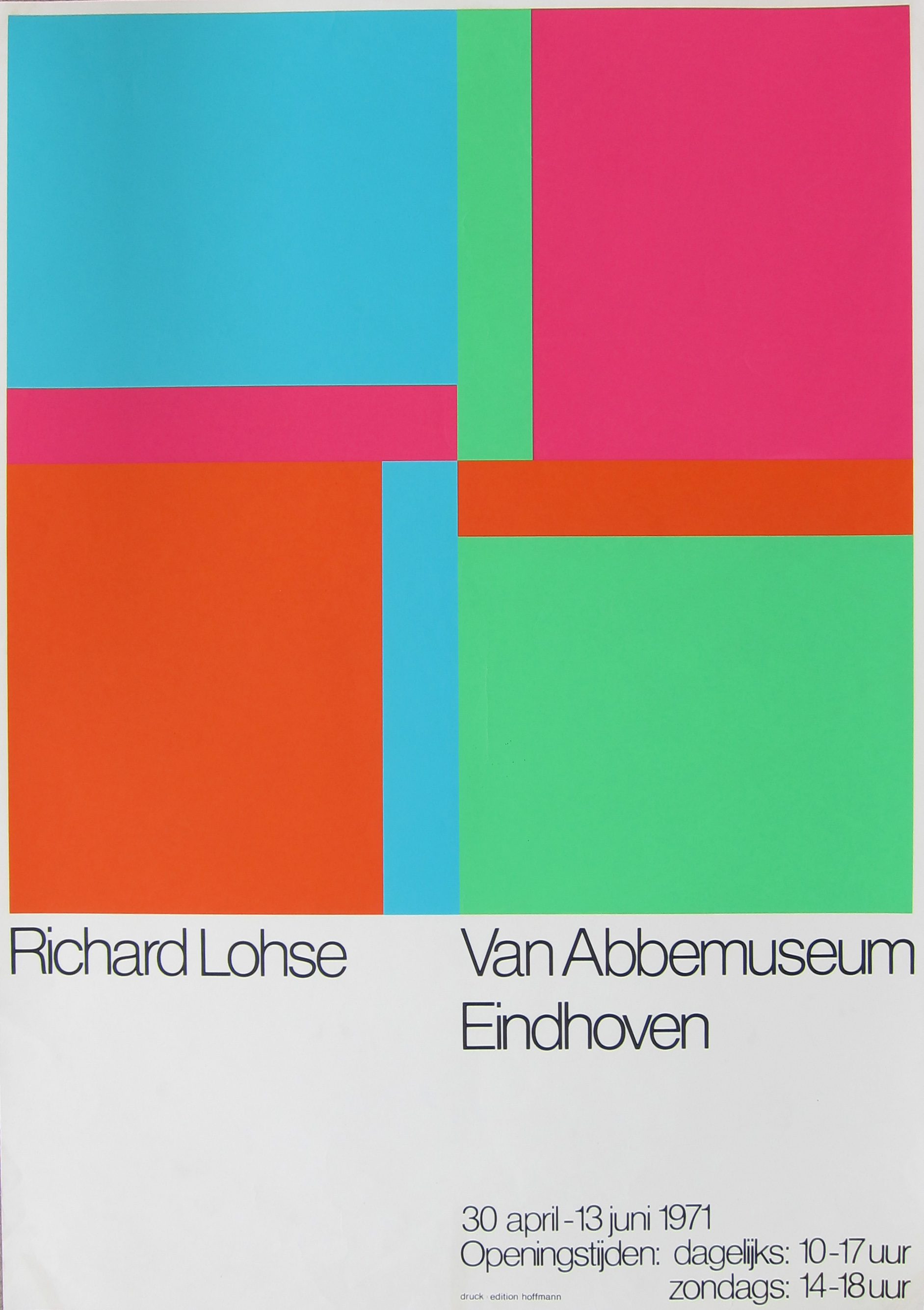 Richard Paul Lohse….2 silkscreened posters – FTN-blog