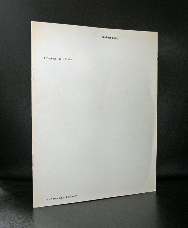 Robert Barry (1935) – FTN-blog